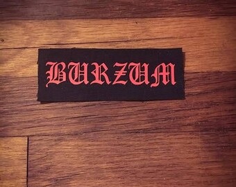 Burzum patch | Etsy
