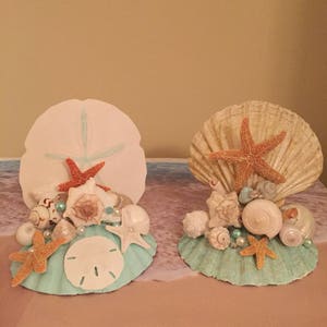 Seashell cake topper | Etsy