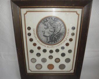 Coin display | Etsy