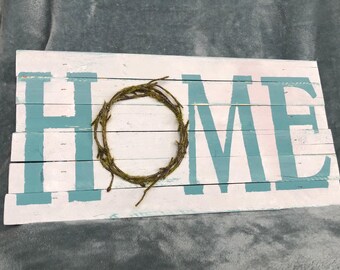 Rustic home sign | Etsy