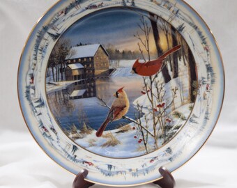 Cardinal plate | Etsy