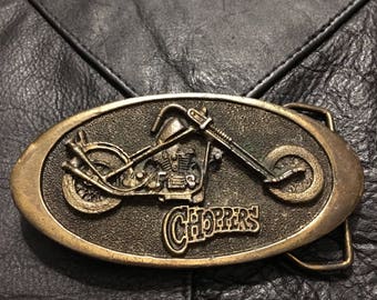 Chopper belt buckle | Etsy