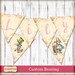 ALICE in WONDERLAND BUNTING set 2 Alice decoration printable