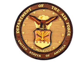 Air force plaque | Etsy