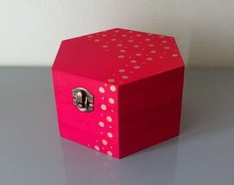 Hexagon box | Etsy