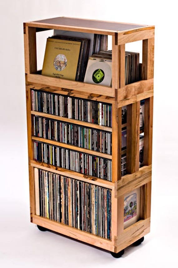Mapleshade vinyl record collection storage