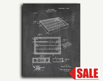 Solar Energy Patent Print of Integrated Photovoltaic Rooftop