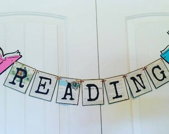 Library banner | Etsy