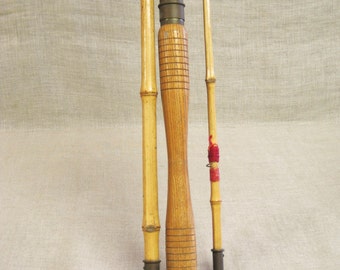 Bamboo fishing pole | Etsy