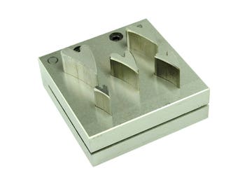 Star Shaped Disc Cutter With Punch Set 5 Piece