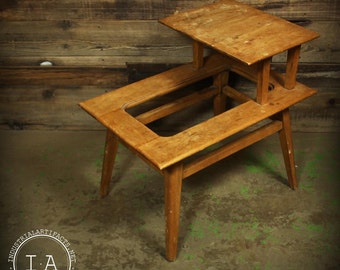 Two tier end table | Etsy