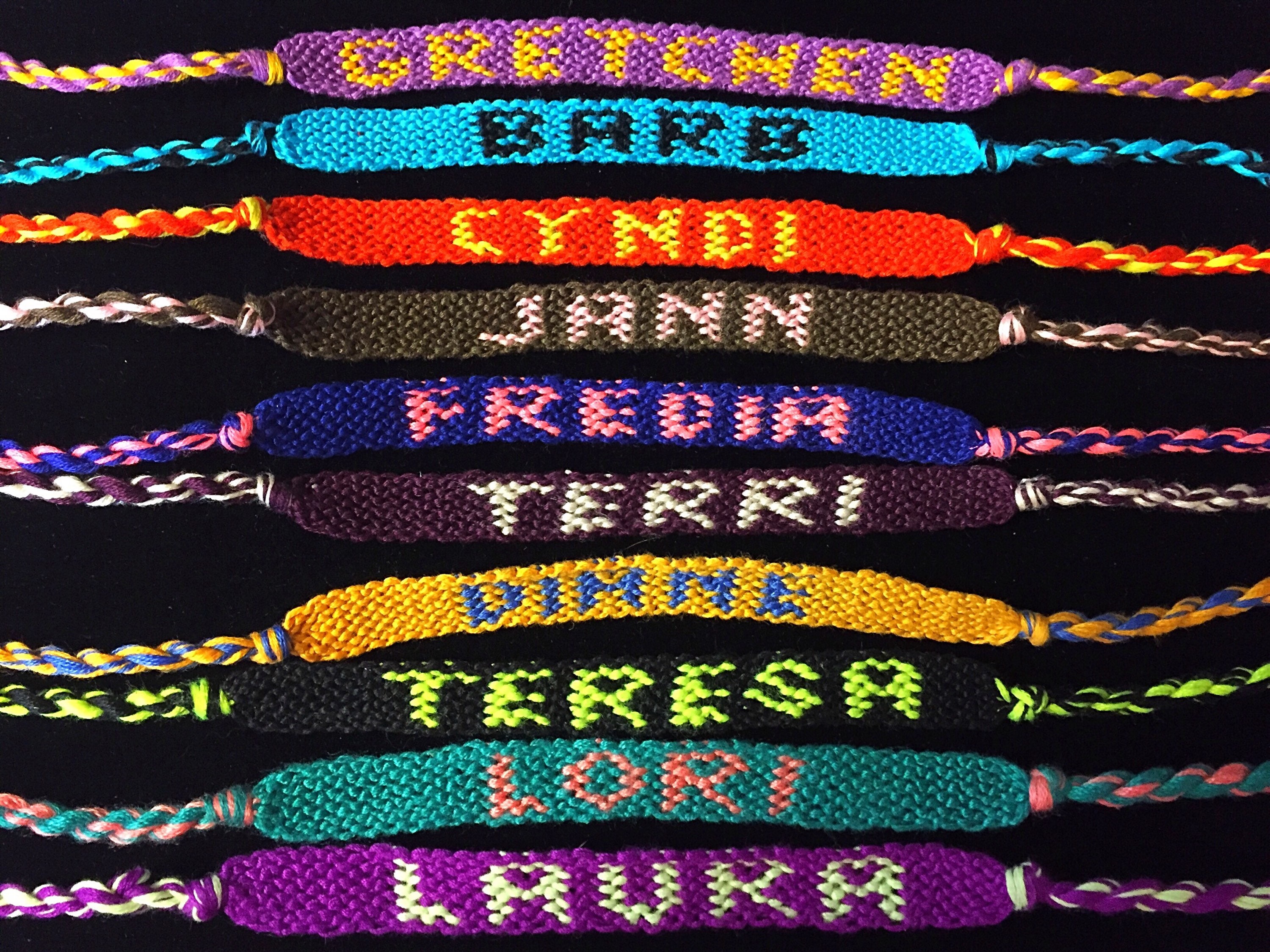 Personalized Name Friendship Bracelet Woven Name Bracelet personalized-name-friendship-bracelet-woven-name-bracelet