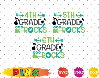 5th grade rocks | Etsy