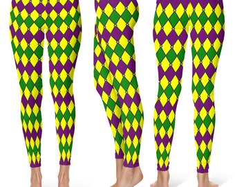 Mardi gras pants | Etsy