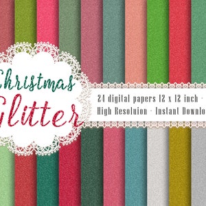 Glitter christmas | Etsy