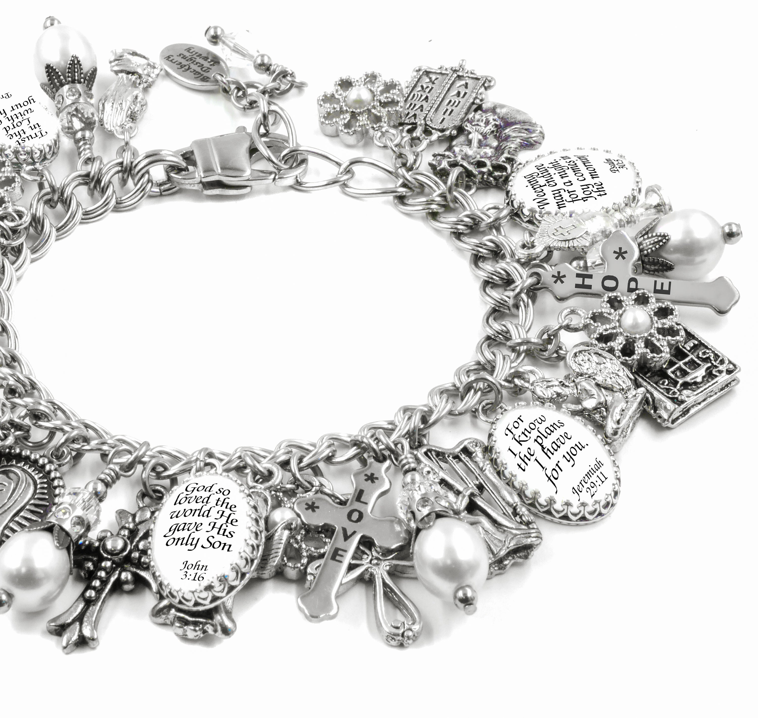 Bible Verse Bible Bracelet Religious Bracelet Scriptures