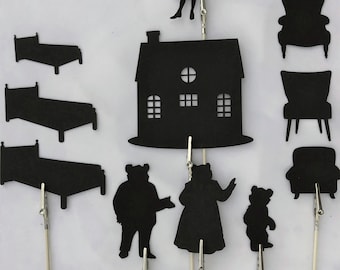 Shadow puppet | Etsy