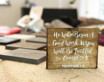 Bible verse plaque | Etsy