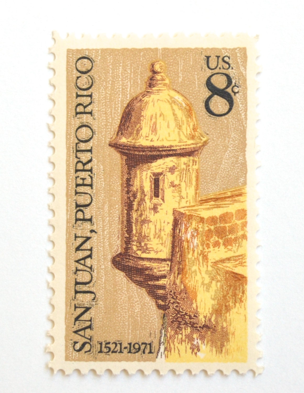 10 Unused 1971 San Juan Puerto Rico - Unused Vintage Postage Stamps ...