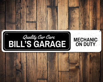 Custom garage sign | Etsy