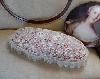Vintage lace pillow | Etsy
