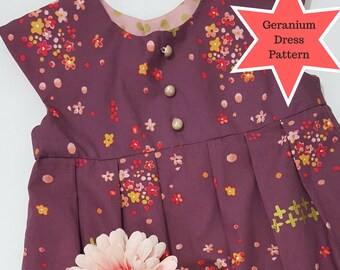 Geranium dress | Etsy