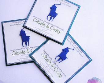 Polo invitation | Etsy