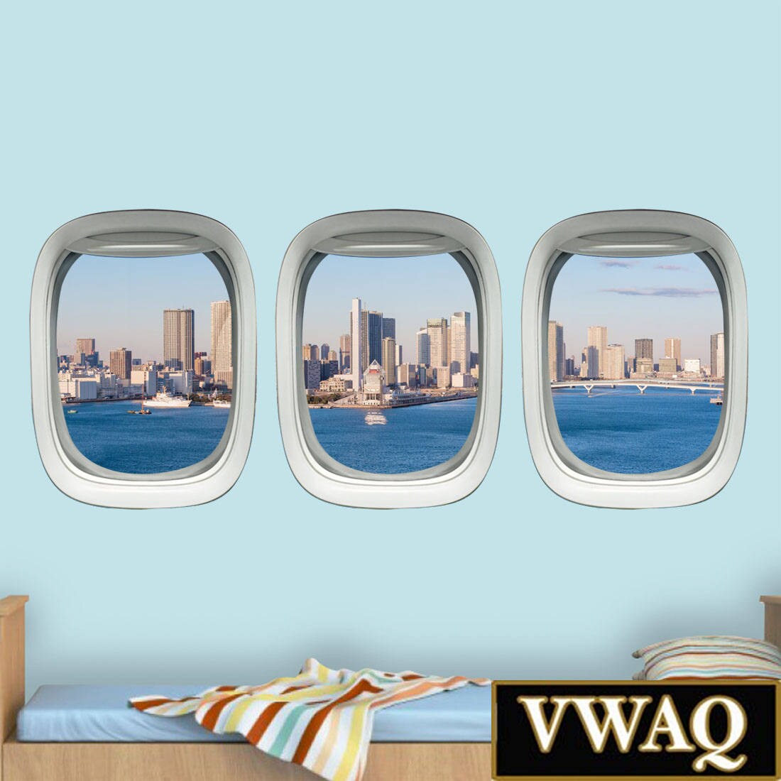 Aircraft Art Aviation Wall Decal Airplane Window Clings
