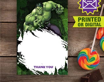 Hulk thank you | Etsy