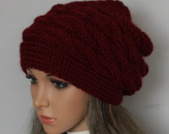 Jughead Jones whoopee hat. Hand knitted. A lovely hat for