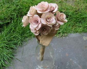 Paper flower bouquet | Etsy