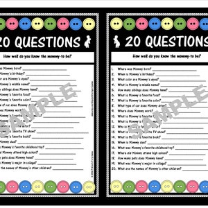 20 questions | Etsy