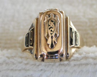 Vintage class ring | Etsy