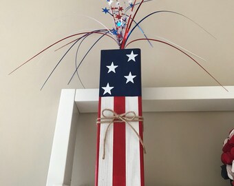 Items similar to 4th of July Firecracker 2x4 Wood Craft Pattern on Etsy
