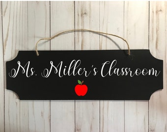 Teacher chalkboard | Etsy