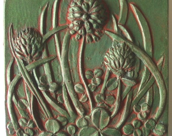 Bas relief tile | Etsy