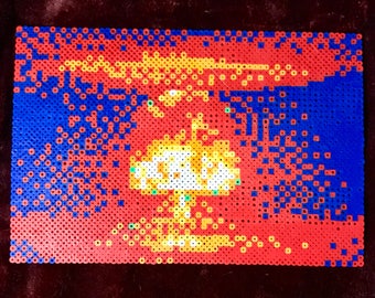 Perler bead art | Etsy