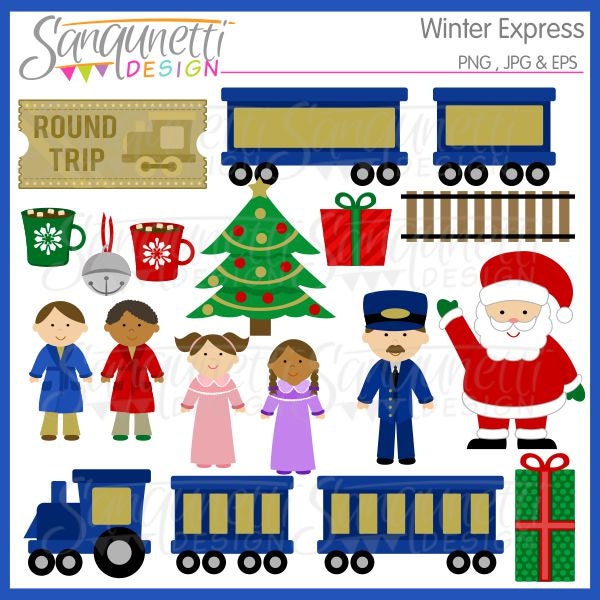 Polar Express Clipart christmas clipart polar express the