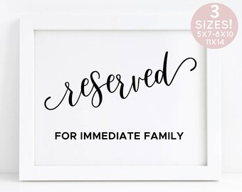 Reserved for family | Etsy