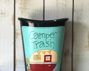 Trailer trash can | Etsy