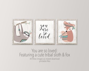 Sloth decor | Etsy