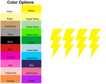 Blue lightning bolt | Etsy