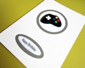 Game controller card | Etsy