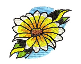 Daisy embroidery | Etsy