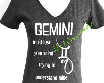 Gemini shirt | Etsy