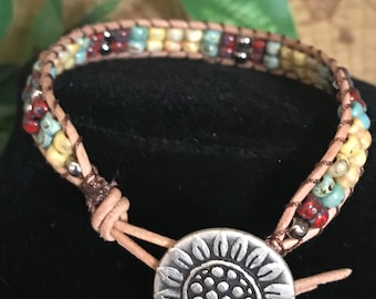 Bohemian bracelet | Etsy