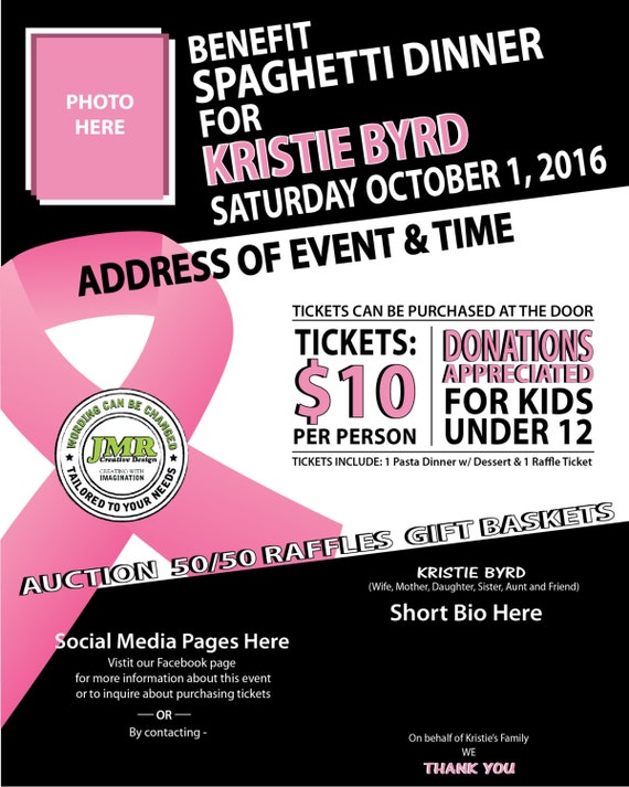 Cancer Benefit Flyer Fundraiser Flyer Cancer Ribbon Event cancer-benefit-flyer-fundraiser-flyer-cancer-ribbon-event