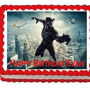 Panther cake topper | Etsy