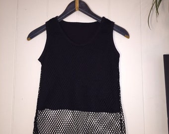 Fishnet top | Etsy