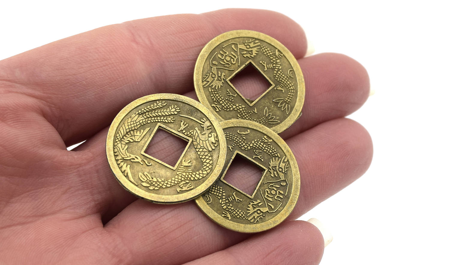 Pièces de monnaie antiques chinoises Feng Shui chanceux D1 Pièces de monnaie antiques chinoises Feng Shui chanceux D1